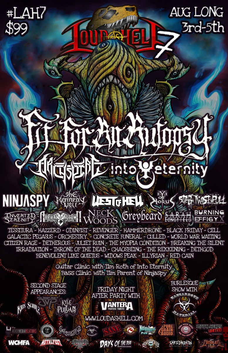 Loud As Hell Festival Unleash Free Digital Sampler For 2018 Line-Up ...