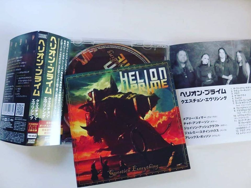 Out Now In Japan! Helion Prime’s New Album “Question Everything ...