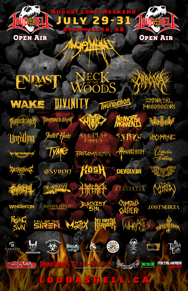 Updated Loud as Hell Festival Poster!