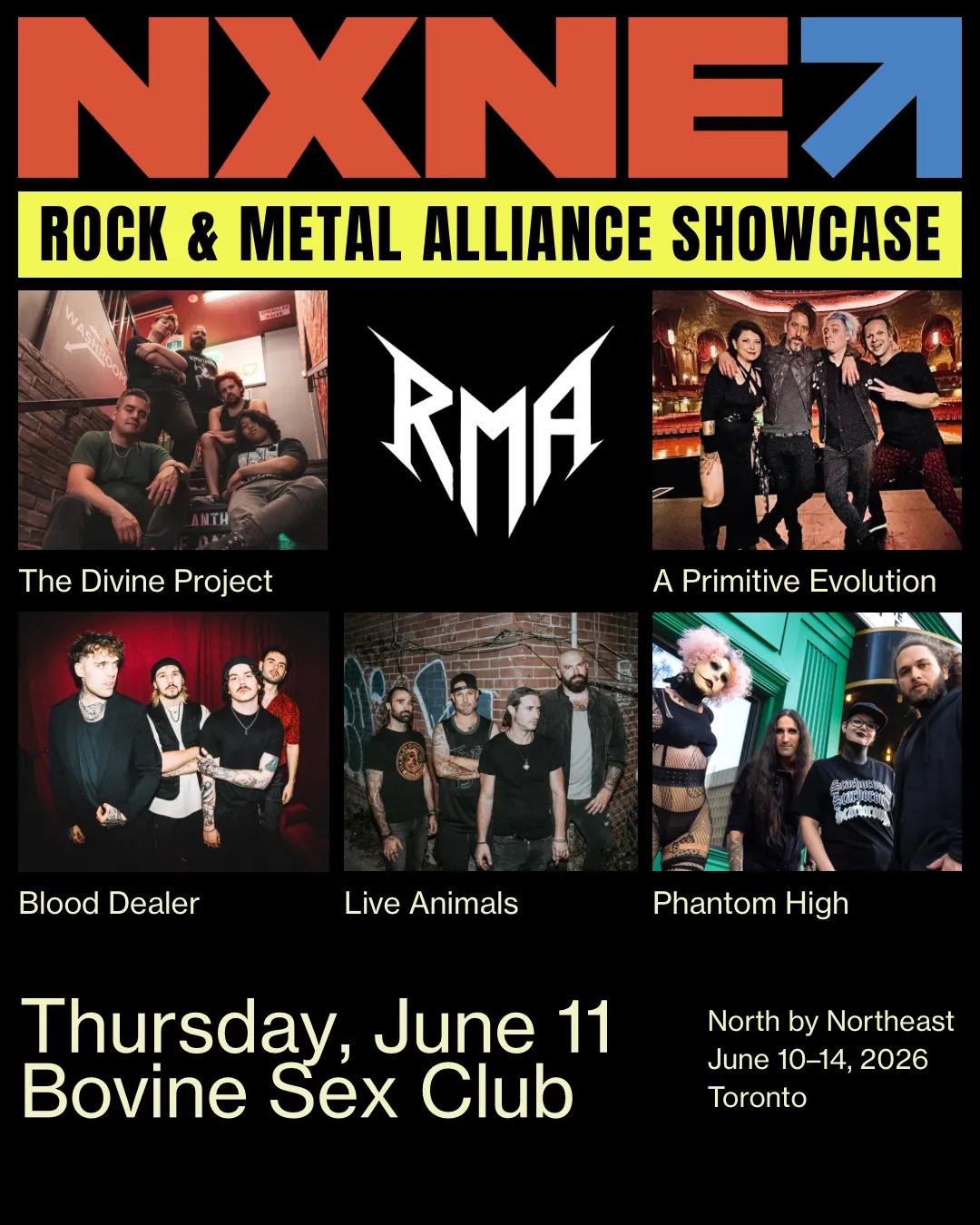 THE DIVINE PROJECT Announces NXNE 2026 (Toronto) and The Great Escape ...